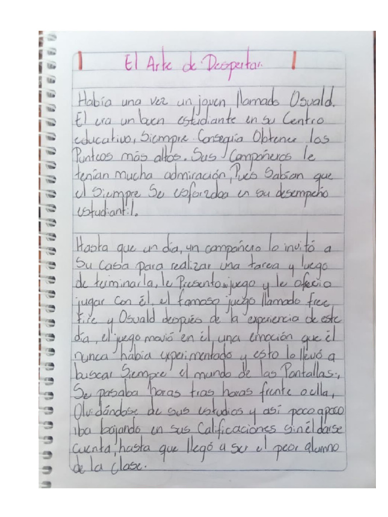 Cuento Inventado | PDF