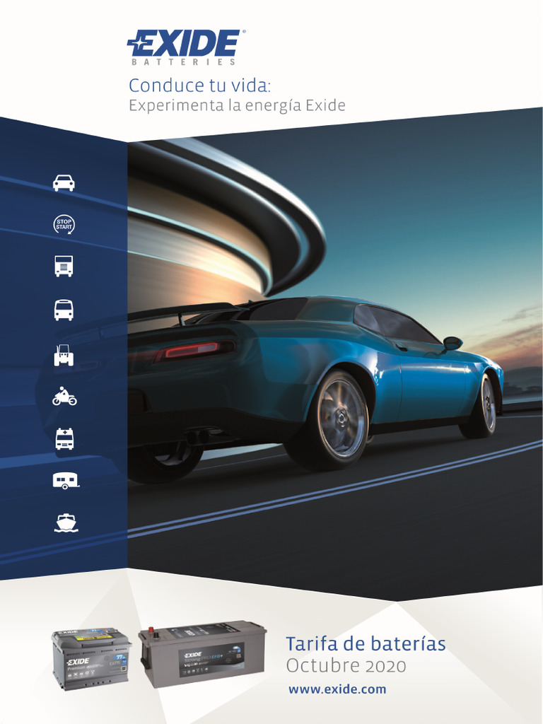 CATALOGO-EXIDE-OCT-2020 | PDF