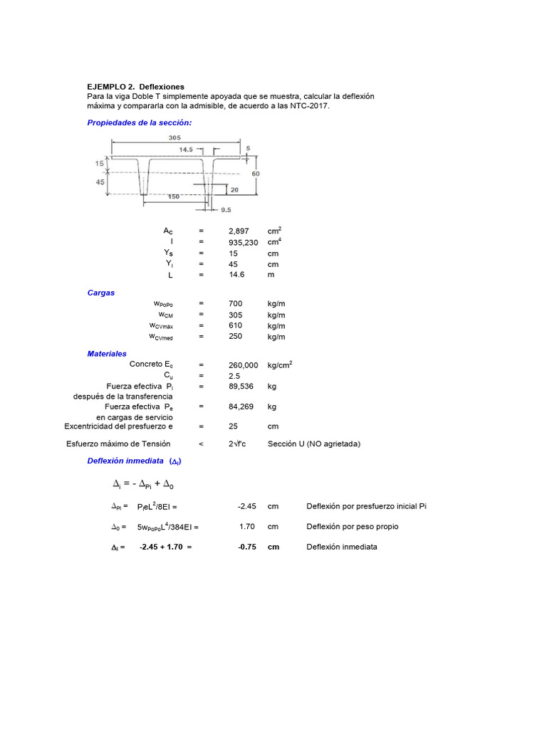 Ejemplo 2. Deflexiones | PDF | Ingeniería mecánica | Mecánica de sólidos