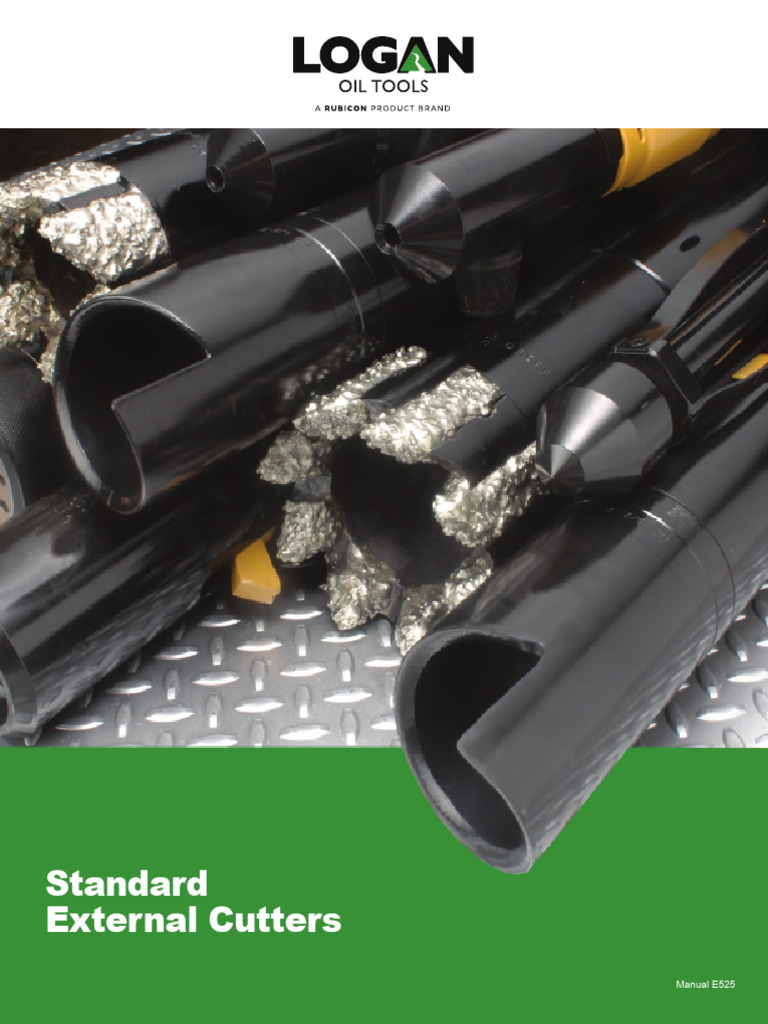 Rubicon E525 Standard External Cutters | PDF | Pipe (Fluid Conveyance ...