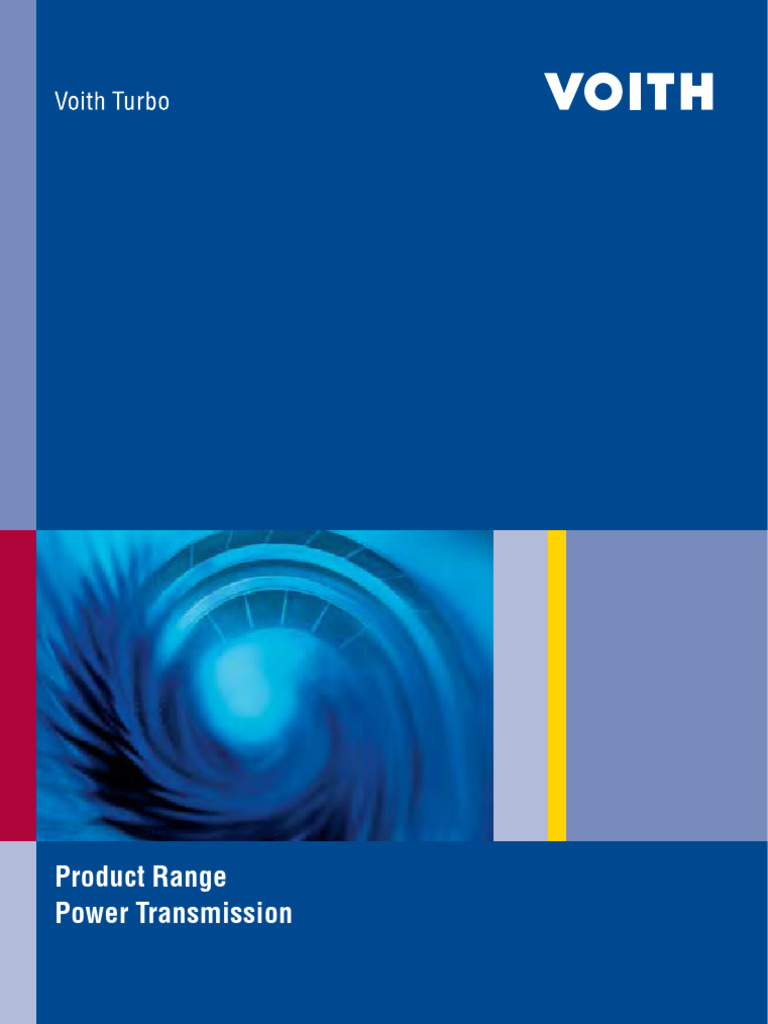 Voith Turbo Product Range | PDF | Turbocharger | Machines