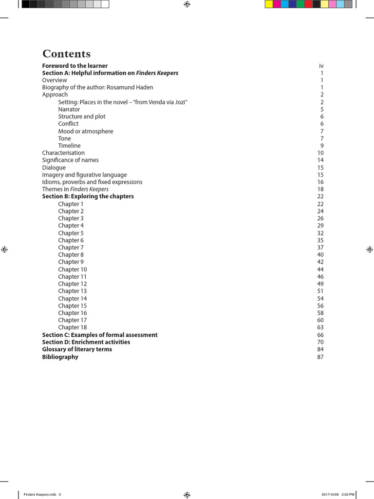 finders keepers | PDF | Languages | Foreign Language Studies