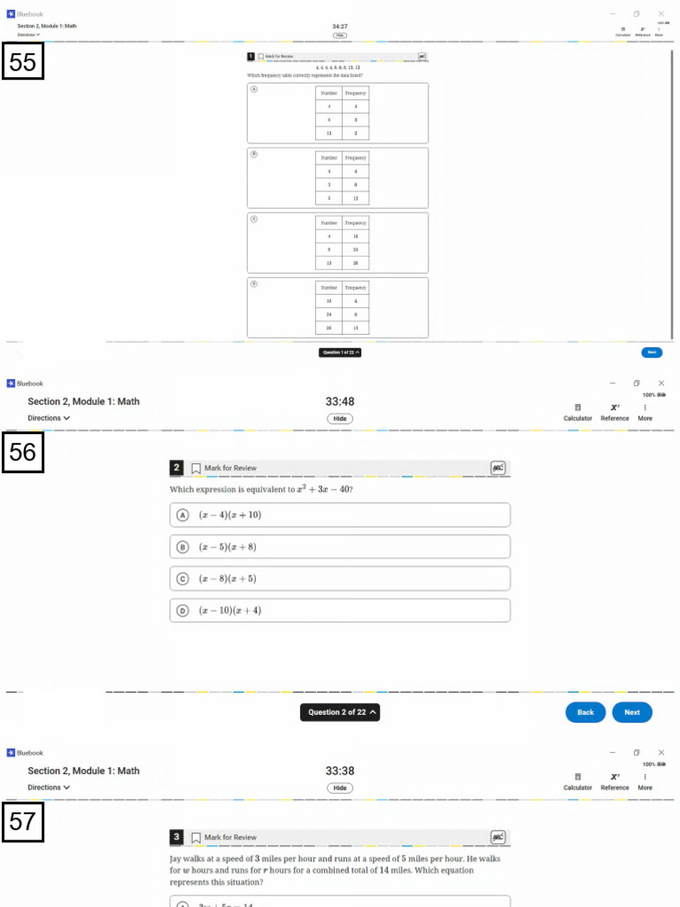 Digital SAT Practice Test 1 Math | PDF | Arithmetic | Mathematics