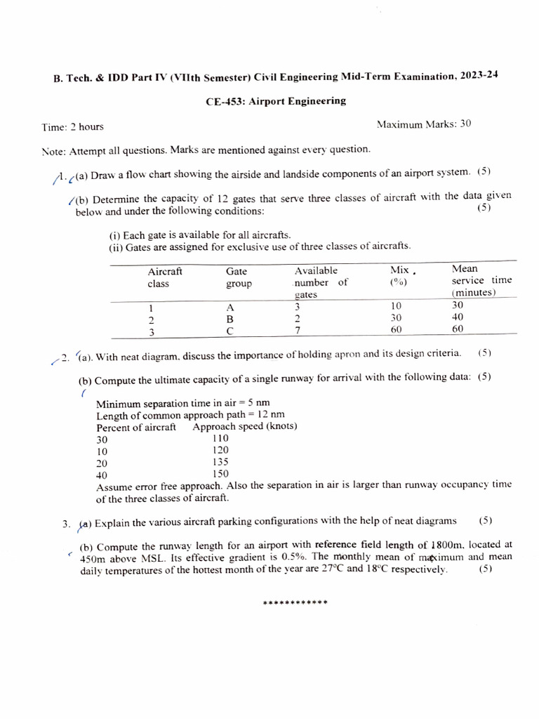 Ce-453 Midsem | PDF | Airport | Runway