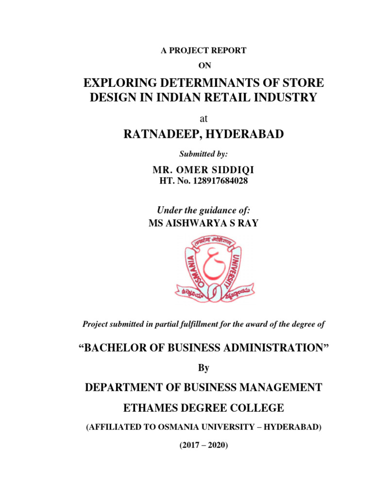 Exploring Determinants of Store Design PDF | PDF | Retail | Customer Experience