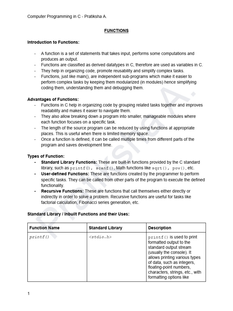 CPC - Module - 3 | Download Free PDF | Parameter (Computer Programming) | Computer Program