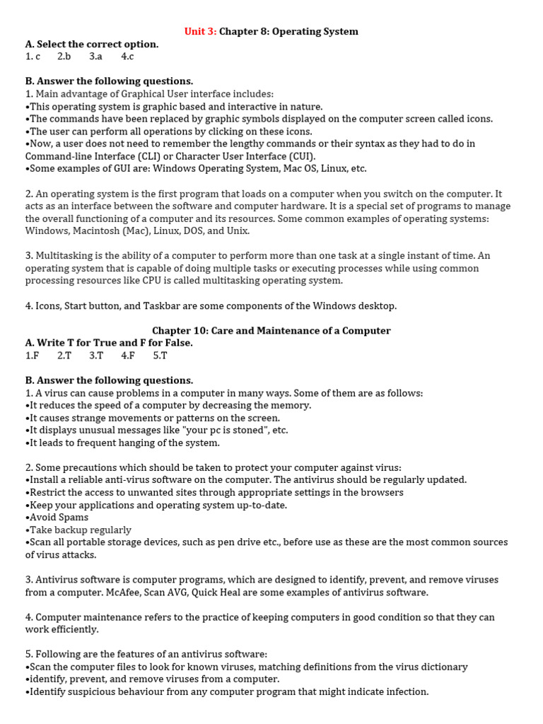 Ch-8 9 10 | PDF | Operating System | Graphical User Interfaces