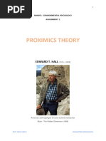 12 Proxemics | PDF | Communication | Nonverbal Communication