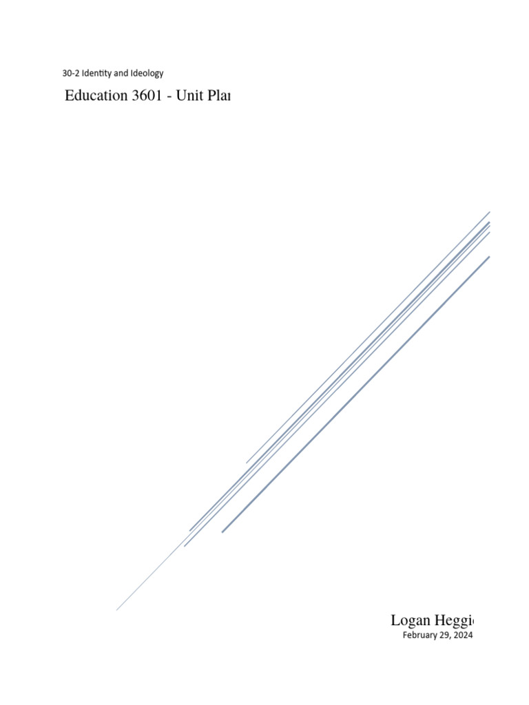 Social Studies - Unit Plan | Download Free PDF | Identity (Social ...
