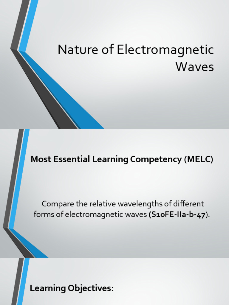Understanding Electromagnetic Waves | PDF | Electromagnetic Spectrum ...