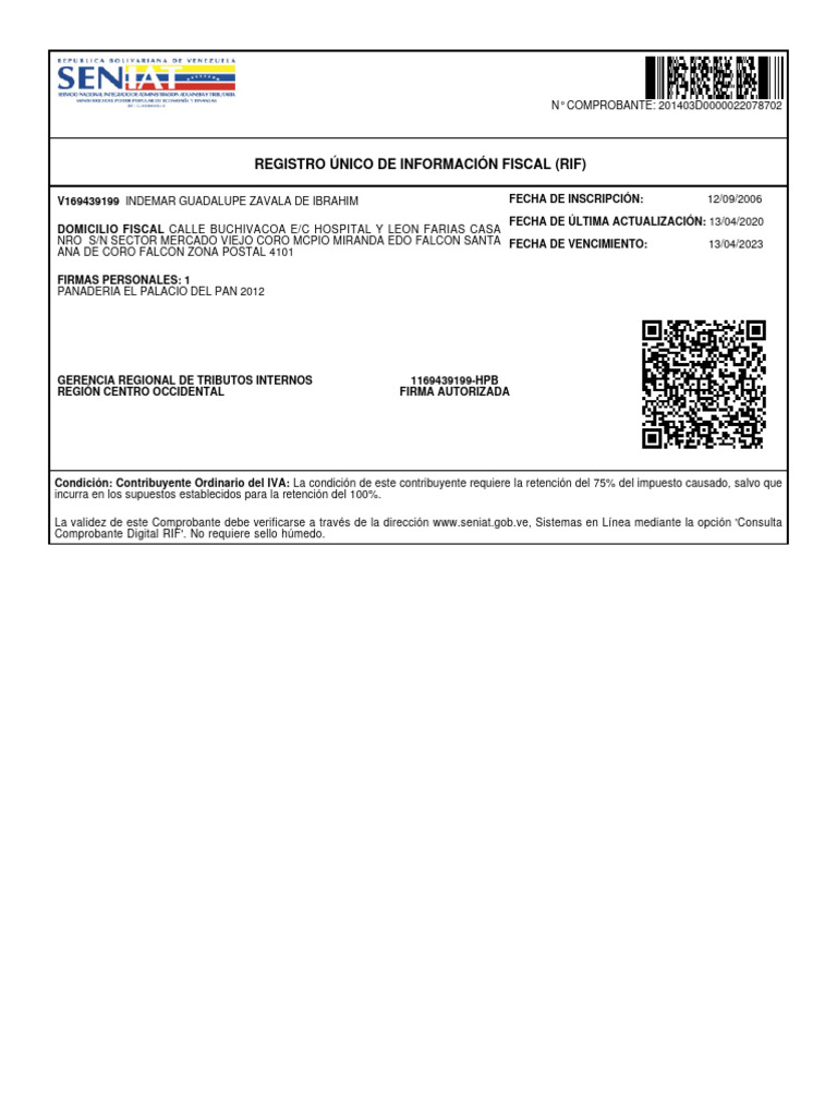 Rif Indemar PDF | PDF