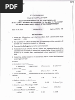AEE Departmental Exam Mock Paper | PDF