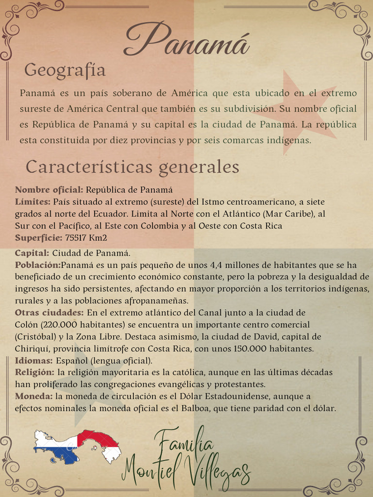 Datos clave sobre Panamá e Irlanda | PDF | Panamá | Republica de Irlanda