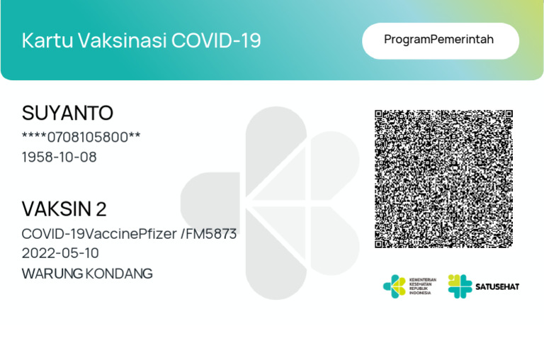 Sertifikat Vaksin Dosis 2 Suyanto 573 Pdf