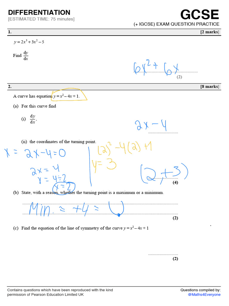 Differentiation | PDF | Mathematical Objects | Geometry
