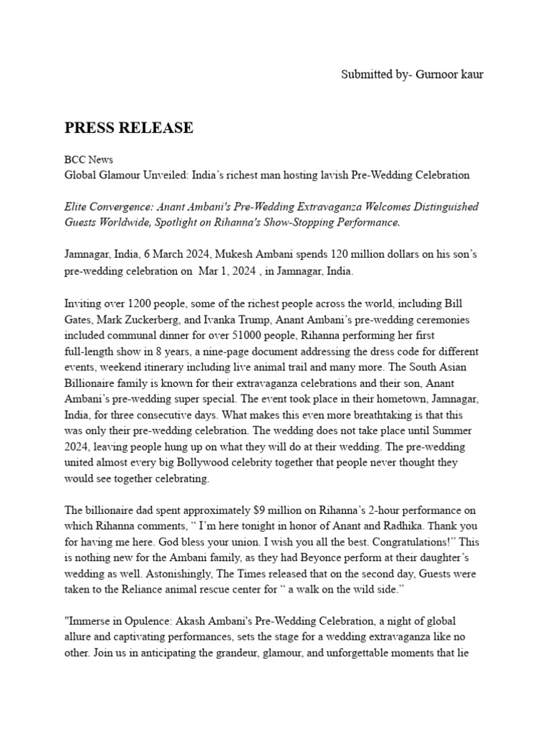 Press release | PDF