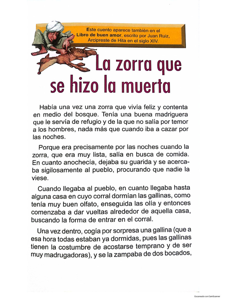 La Zorra Que Se Hizo La Muerta | PDF
