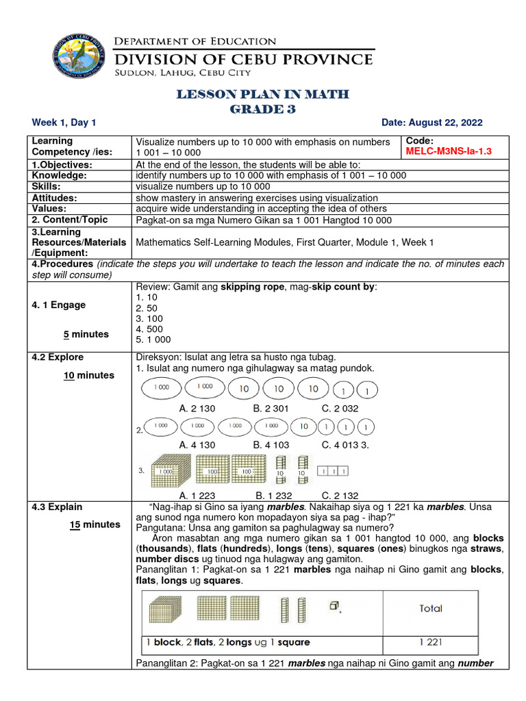 Math 3, Wk1, Day 1 | PDF