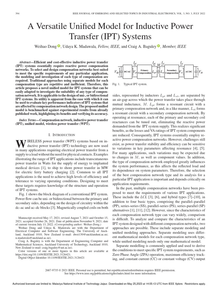 A_Versatile_Unified_Model_for_Inductive_Power_Transfer_IPT_Systems ...