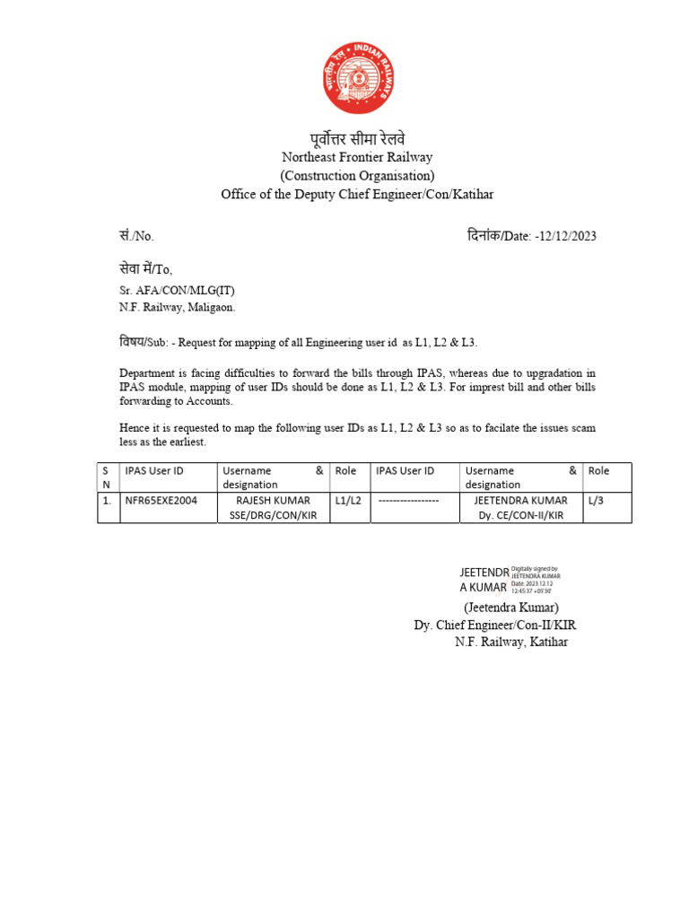 Maaping Leeter For IPAS To SR - AFA MLG | PDF