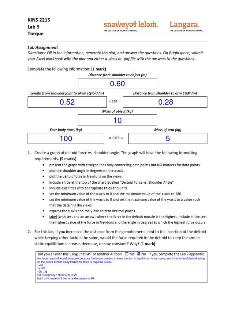 Rashid MuhammadAli Lab9 Assignment | PDF | Human Anatomy | Joints