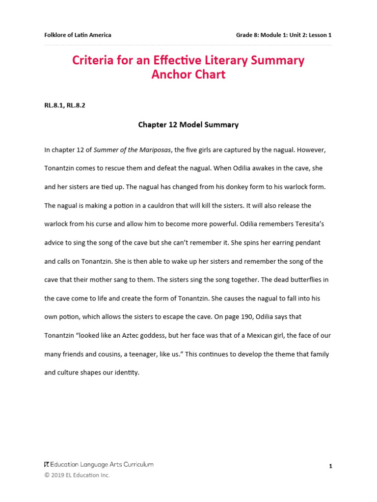 Latin American Folklore Summary Guide | PDF | General Fiction