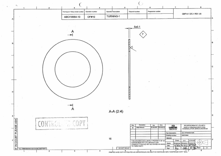 Stage DWG OP#10 | PDF