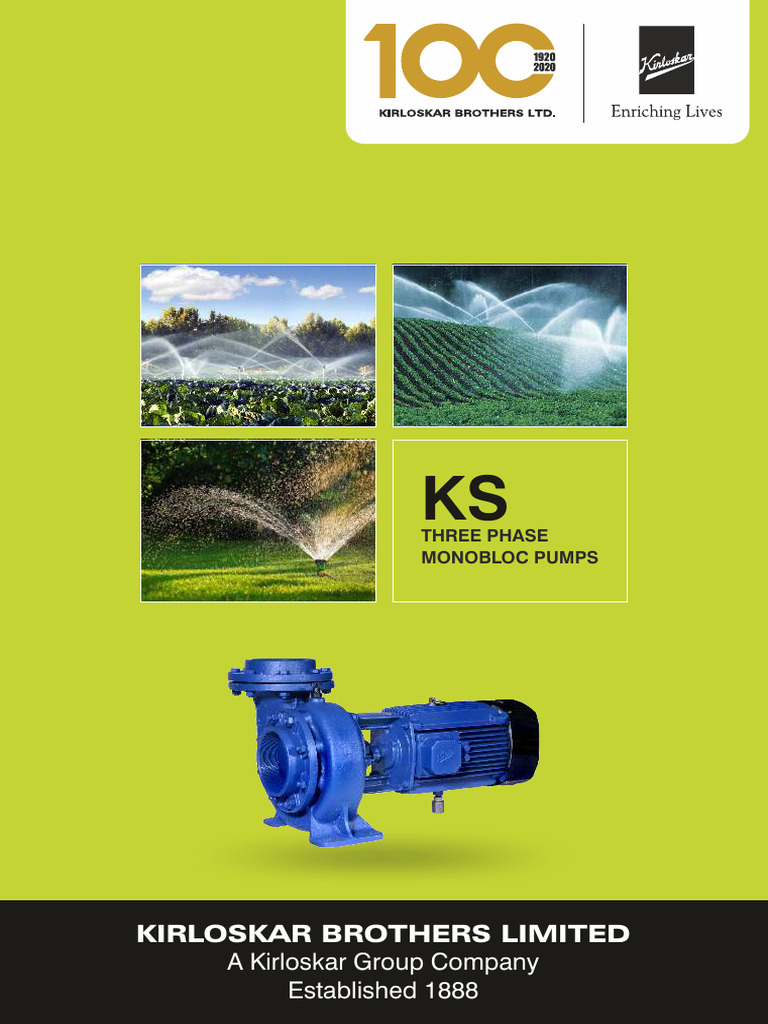 Kirloskar Brothers Limited: A Kirloskar Group Company Established 1888 ...