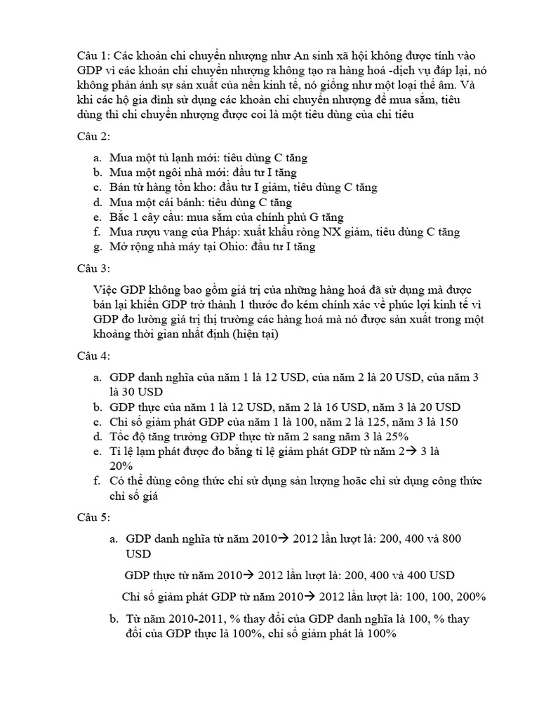 BT Kte Vĩ Mô | PDF