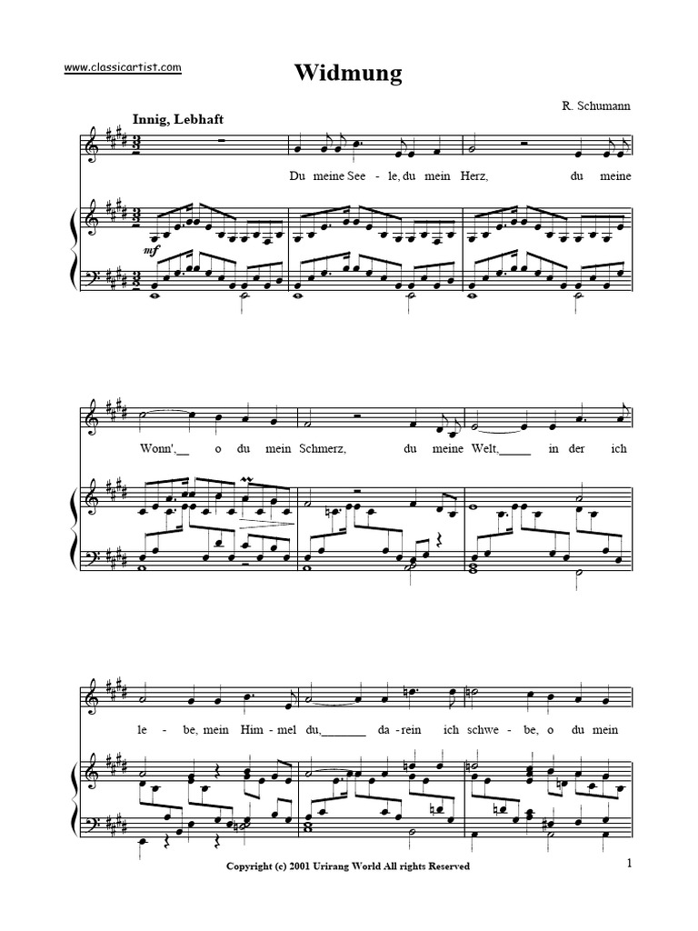 Widmung | PDF | Collation | Calligraphie latin