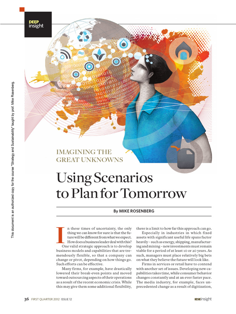 Scenario-Planning Coursera | PDF | Scenario Planning | Forecasting