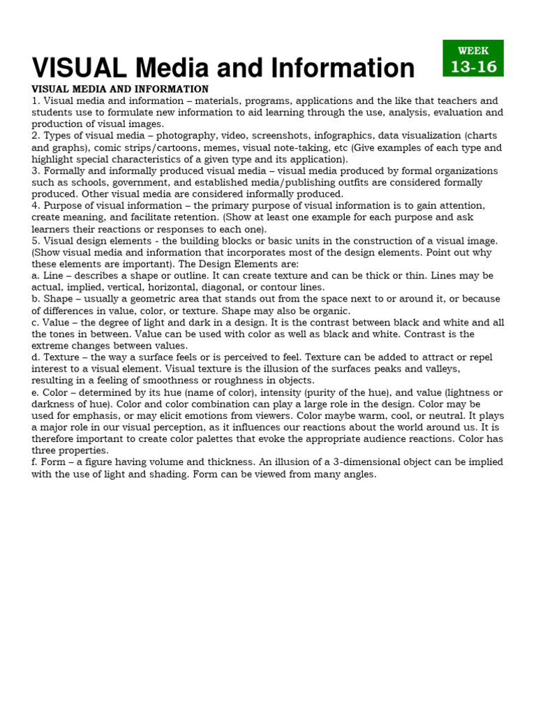 Mil-Module-4qtr-Week 13-16 | PDF | Digital Audio | Composition (Visual Arts)