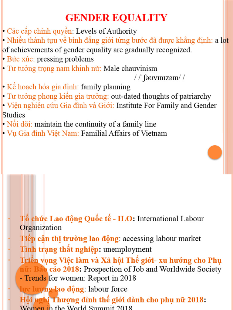 Gender Equality | PDF