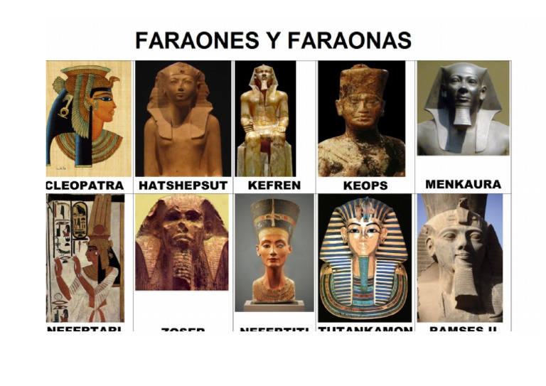 Faraones y Faraonas | PDF