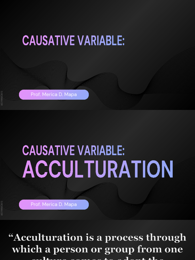 Acculturation - The Causative Variables in Second Language Acquisition | PDF | Second Language ...