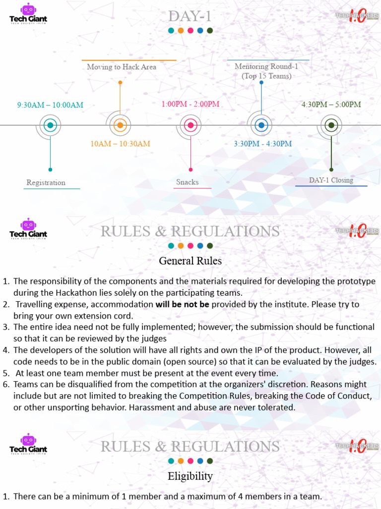 Rules Regulations | PDF | User Interface | Design