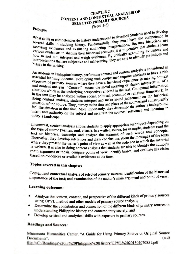 GEC 108 - CHAPTER 2 WK 3 6 | PDF