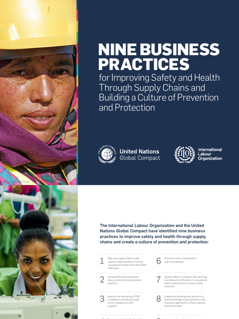 Nine Buiness Practices OHS | PDF | Occupational Safety And Health | Employment
