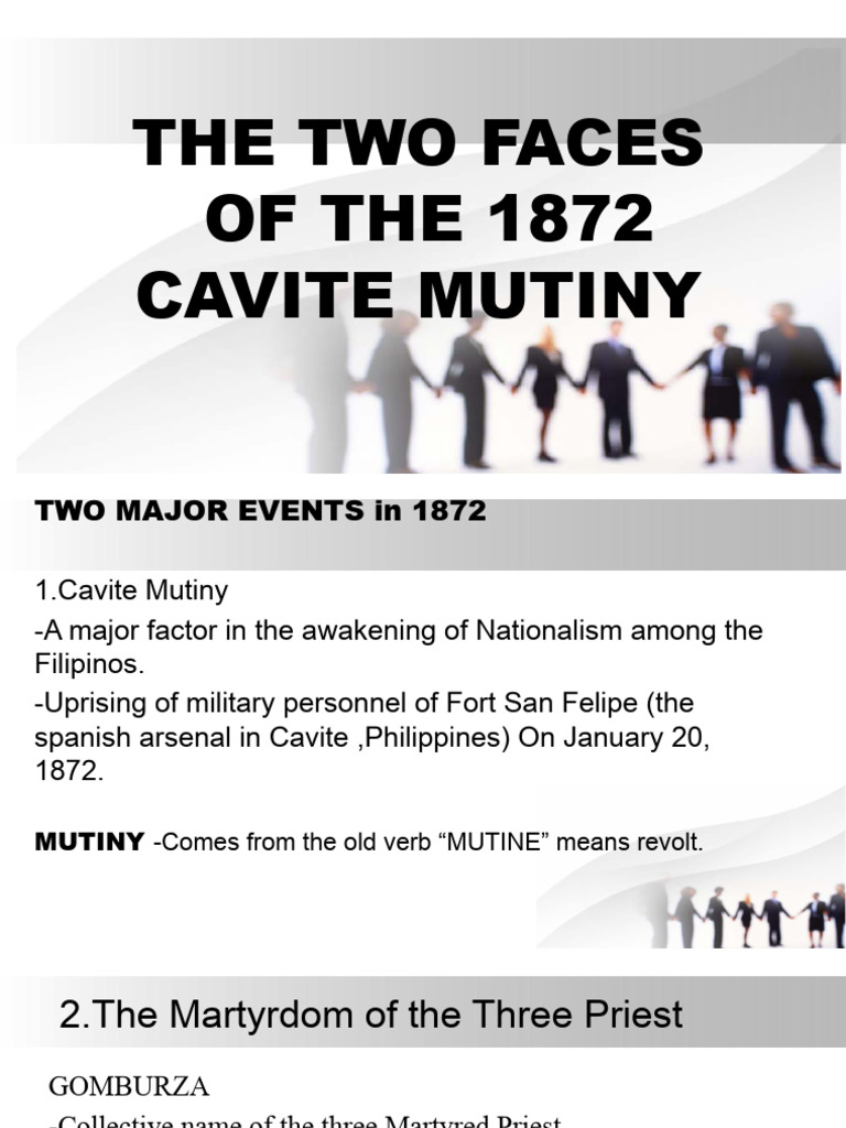MIDTERM 2.the Two Faces of Cavite Mutiny | PDF | Former Spanish ...