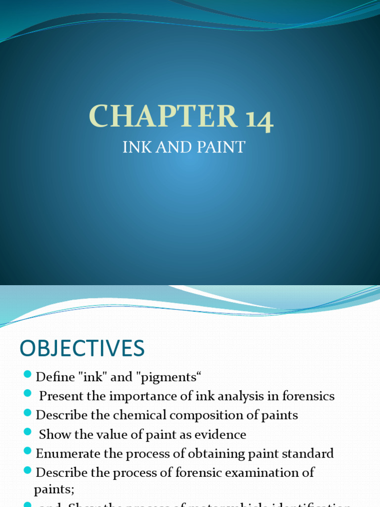 Chapter 14 | PDF | Ink | Paint