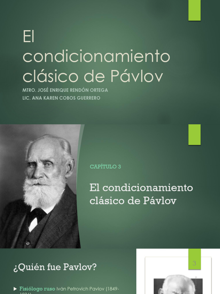 El Condicionamiento Clásico de Pavlov | Descargar gratis PDF ...