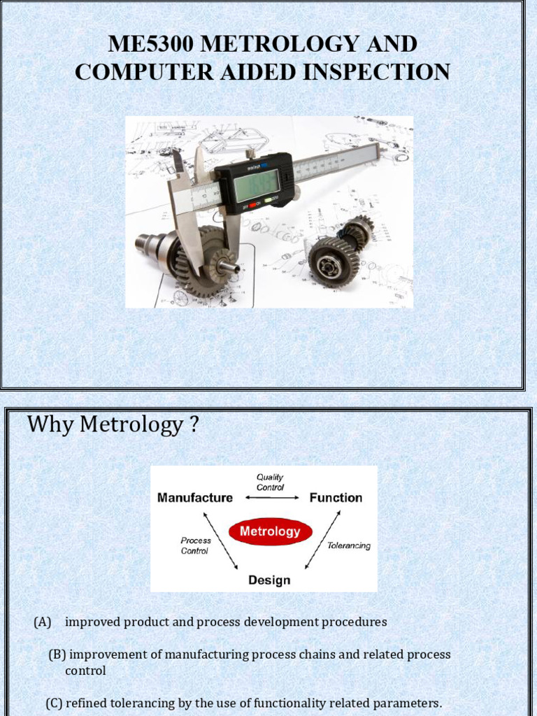 Metrology 1 | Download Free PDF | Observational Error | Metrology