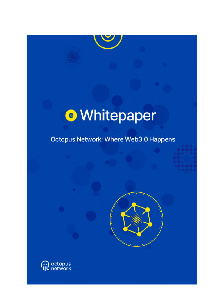Octopus Network White Paper | Download Free PDF | Cryptocurrency | Interoperability