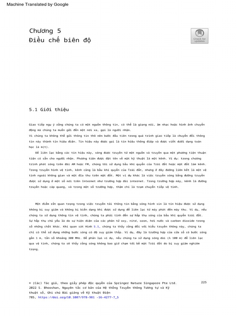 Fundamentals of Analogue and Digital Communication Systems-Springer ...