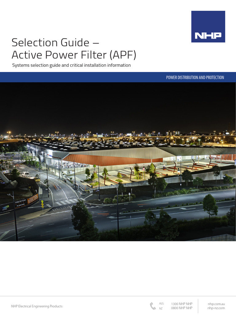 Harmonic Filter Selection Guide (APF) | PDF | Manufactured Goods ...