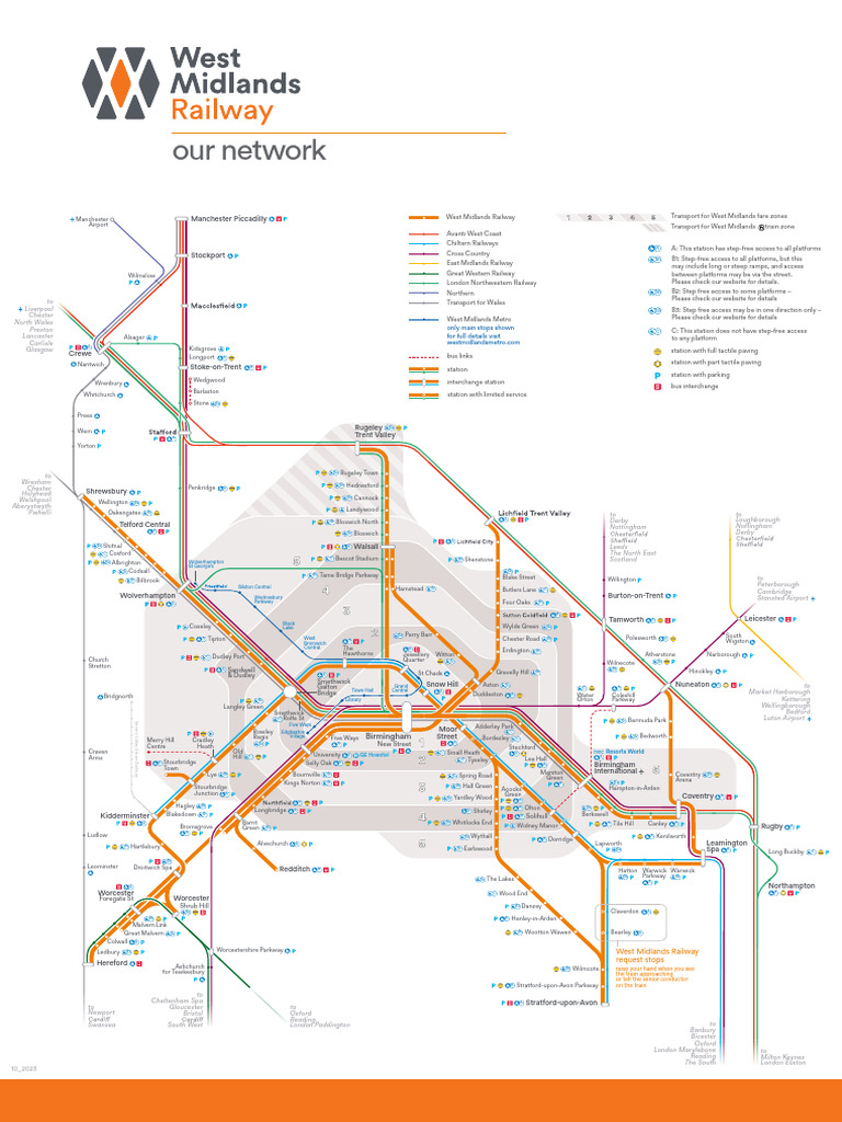 WMR Network Map - Online | PDF | Railway Companies | Rail Transport