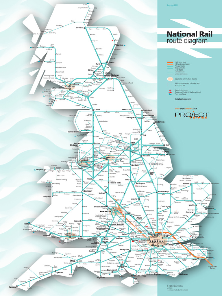 National_Rail_Network_map_v39_Dec_23 | PDF | Association Football Clubs ...