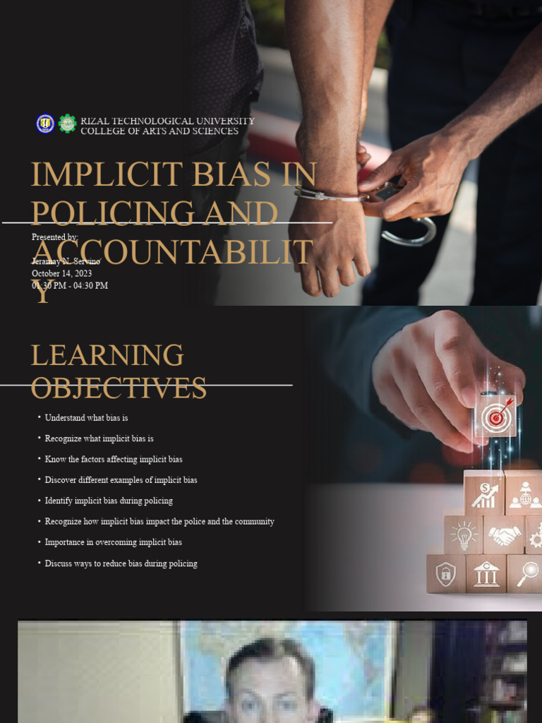 Implicit Bias in Policing and Accountability | PDF | Stereotypes | Experience