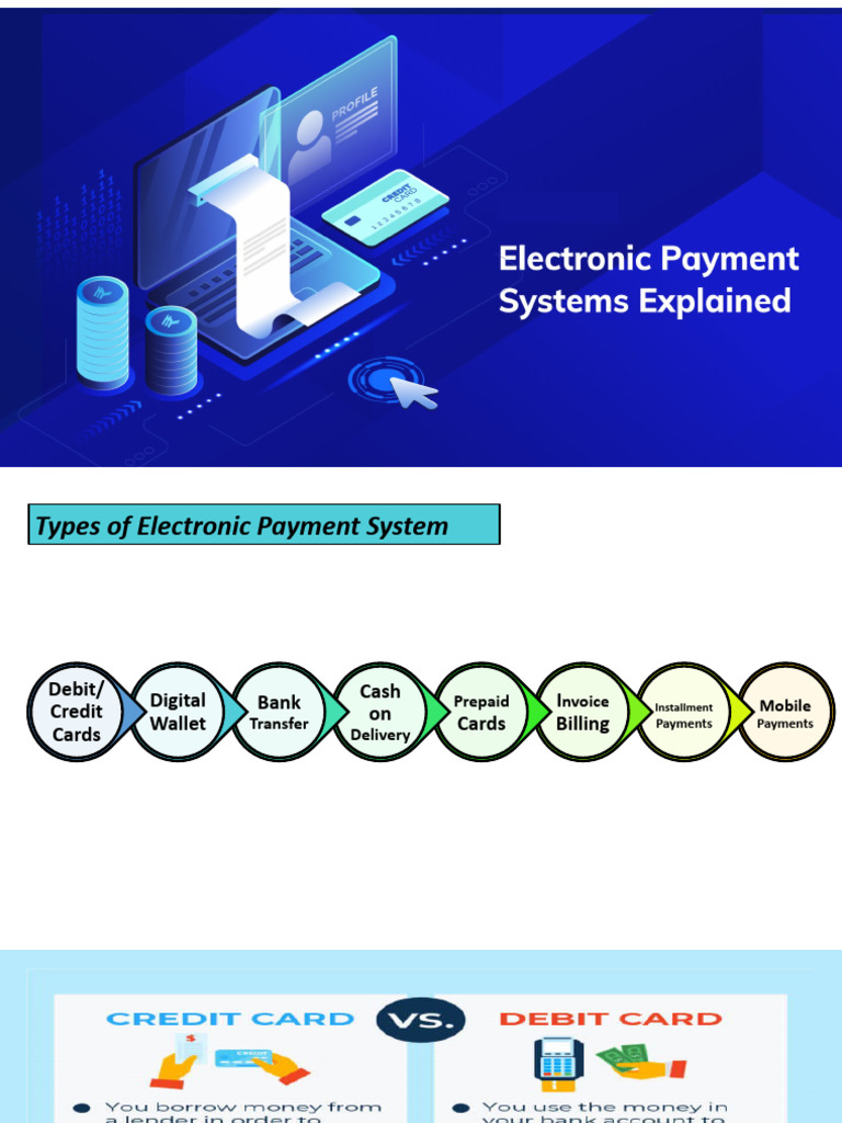 Electronic Payment System | PDF | Payments | Debit Card