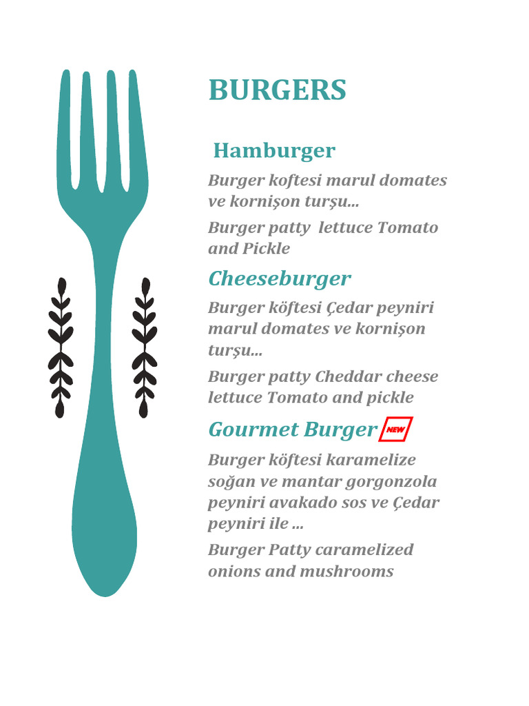 Burger | PDF